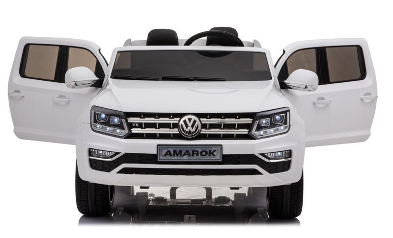 Volkswagen Amarok 12V wit 2 zitter Afstandsbediening Bluetooth – Omidbikes