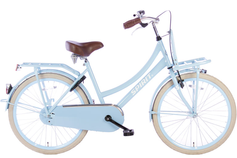 Spirit Cargo 24 inch transportfiets blauw - Omidbikes